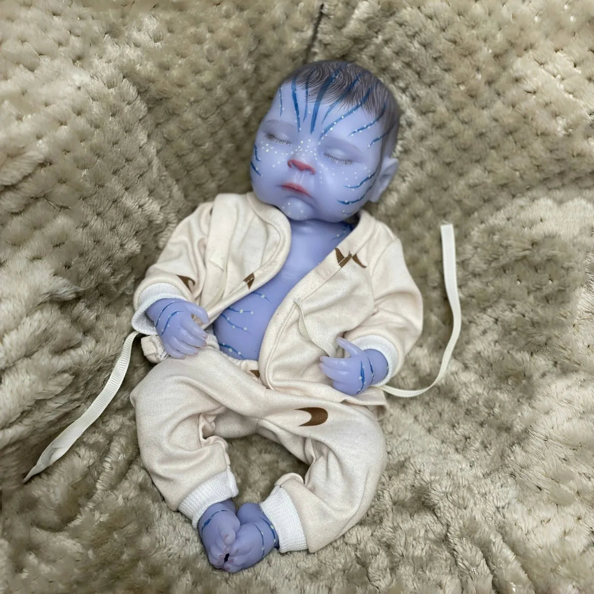 Boneca Bebê Reborn Realista Silicone Sólido Avatar Ayra | Sonho Reborn